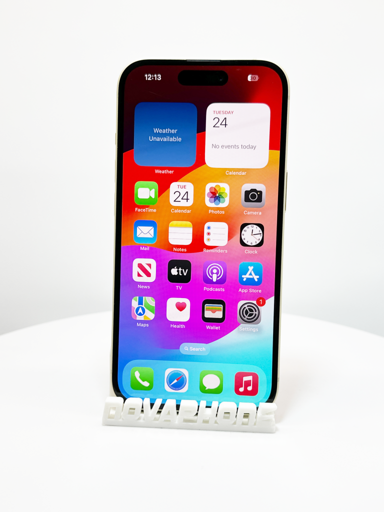 Apple iPhone 15 (128GB) - Akku: 100% - Szín: Sárga - Nova Phone