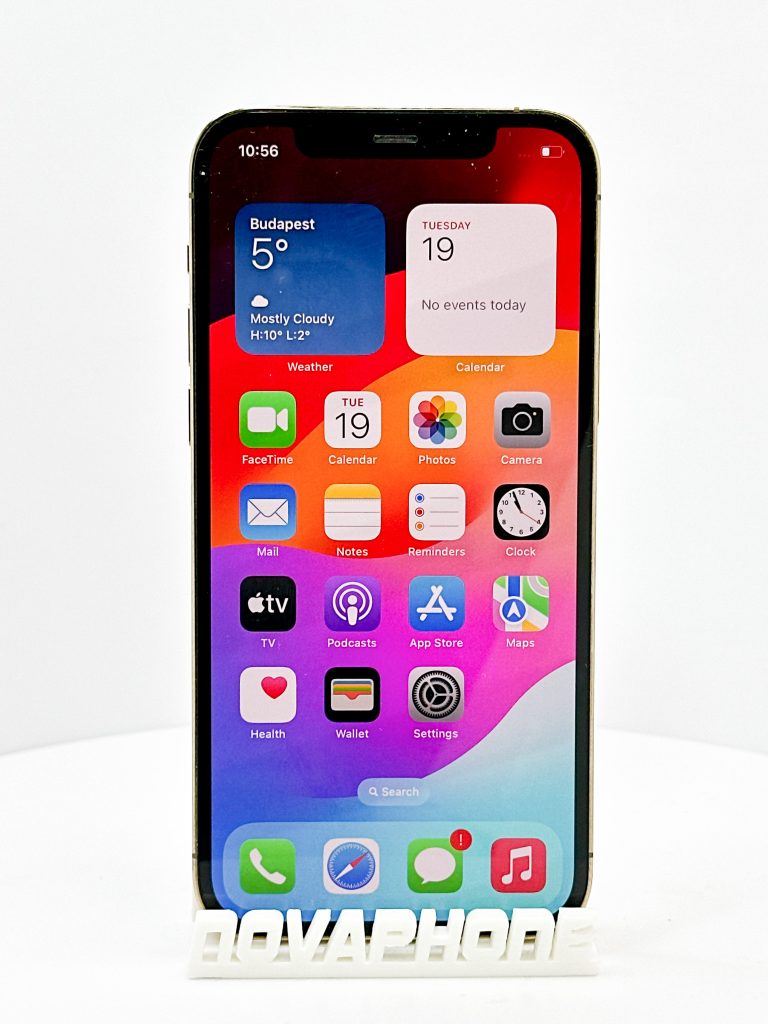 Apple iPhone 12 Pro Max (128GB) - Akku: 100% - Szín: Arany - Nova Phone
