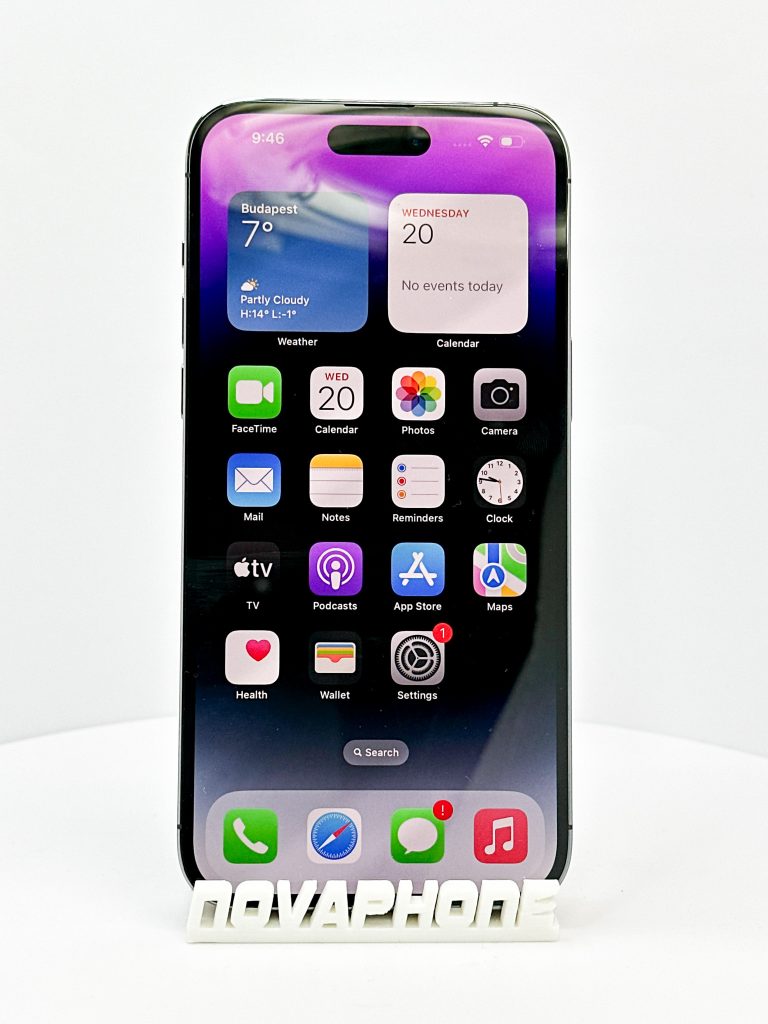 Apple iPhone 14 Pro Max (128GB) - Akku: 100% - Szín: Lila - Nova Phone